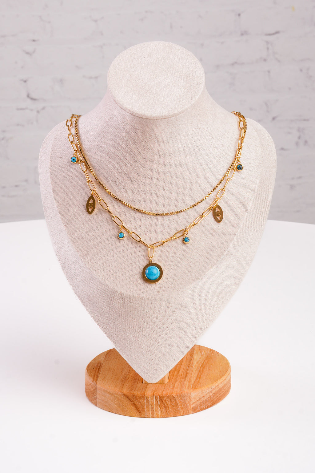 Turquoise Treasure Necklace – Red Clover