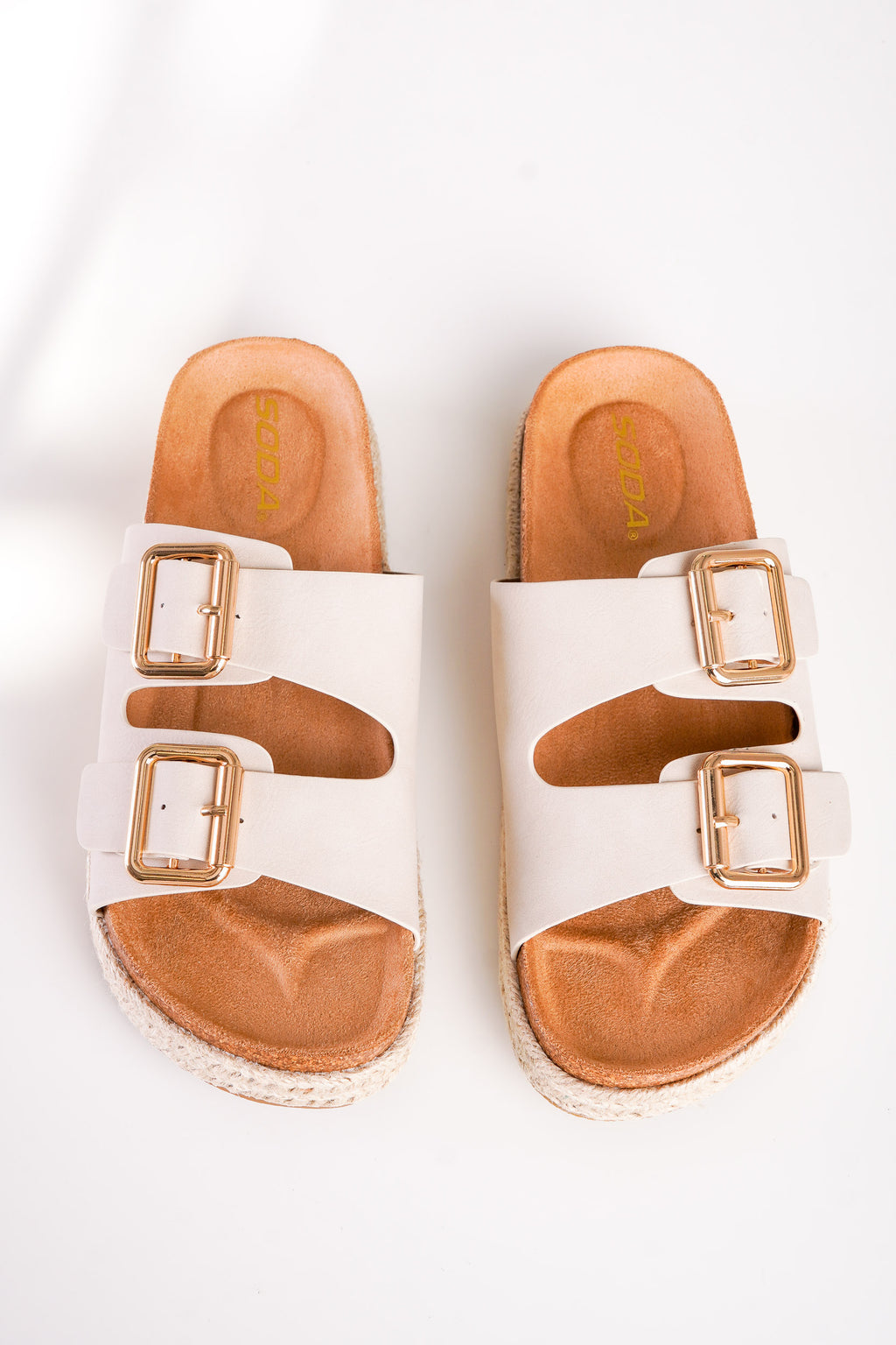 Double Step Sandals – Red Clover