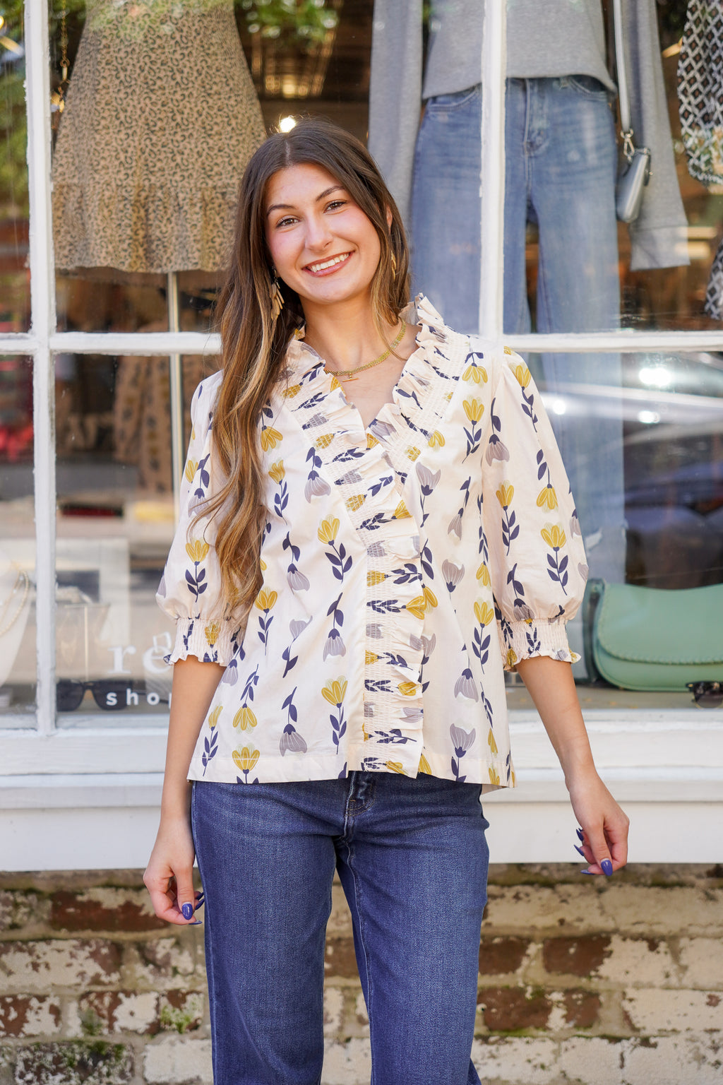 Maya Top – Red Clover